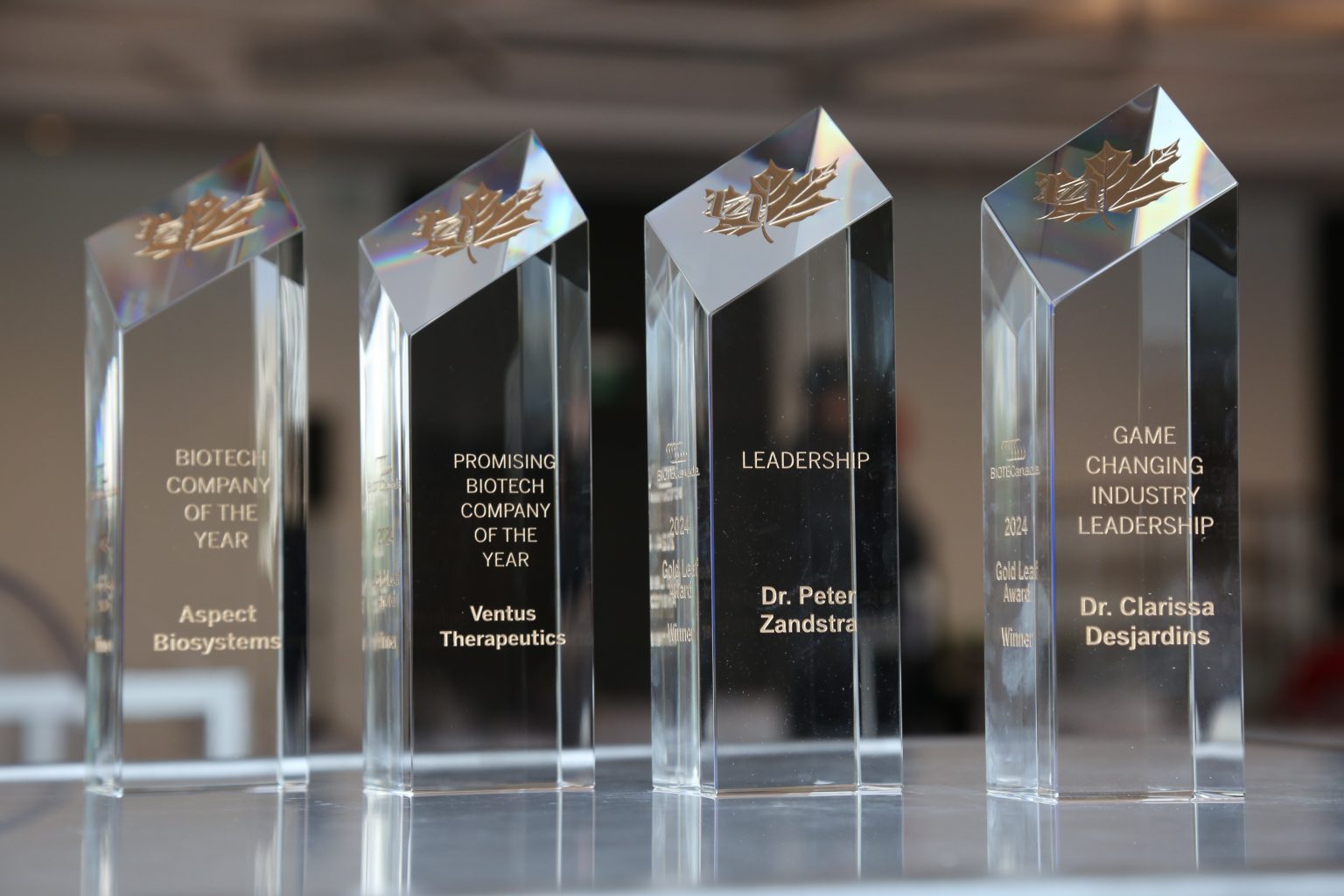 BIOTECanada :: Gold Leaf Awards